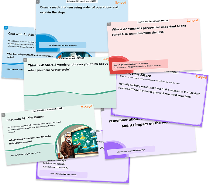 Curipod - Spark curiosity with interactive lessons